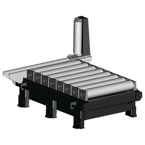 2000 x 800 mm, intake / discharge side, heavy duty Roller conveyor